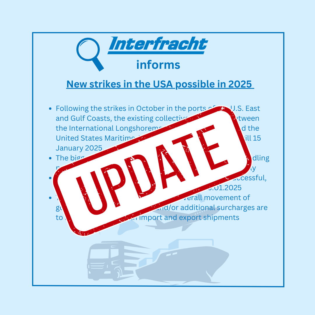 New strikes averted in the US ports - Interfracht Internationale Spedition